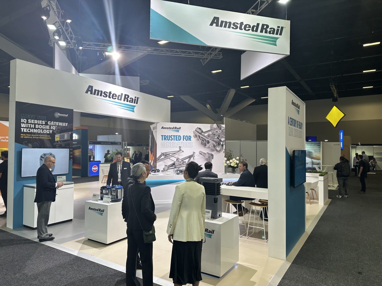 Amsted Rail Wraps Up Successful Showcase at AusRAIL PLUS 2023 - Amsted Rail